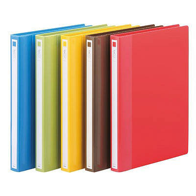 【ASKUL】アスクル 丸型リングファイル（2穴） A4タテ 背幅27mm 5色ミックスパック 1箱（10冊入：5色×各2） 通販 ...